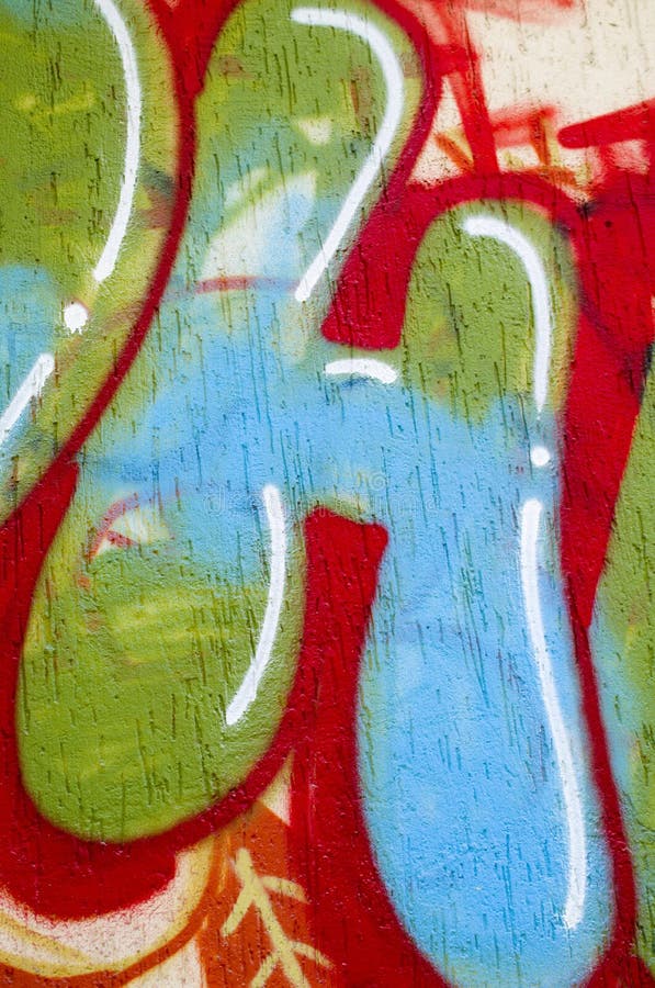 Colorful Graffity with Letter H Editorial Stock Image - Image of blue ...