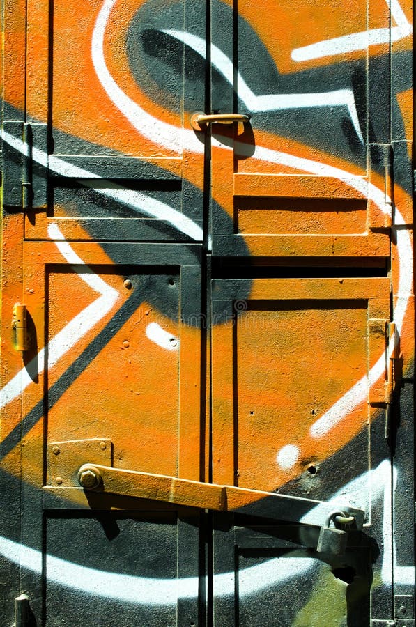 Colorful Graffity with Letter S Editorial Photo - Image of fork, garage ...