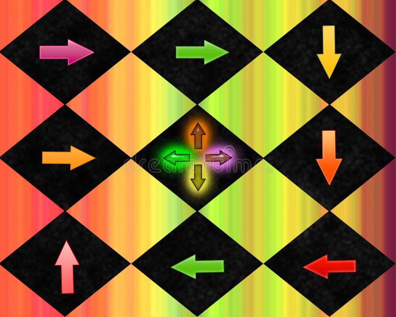 Arrows Each Other Stock Illustrations – 308 Arrows Each Other Stock ...