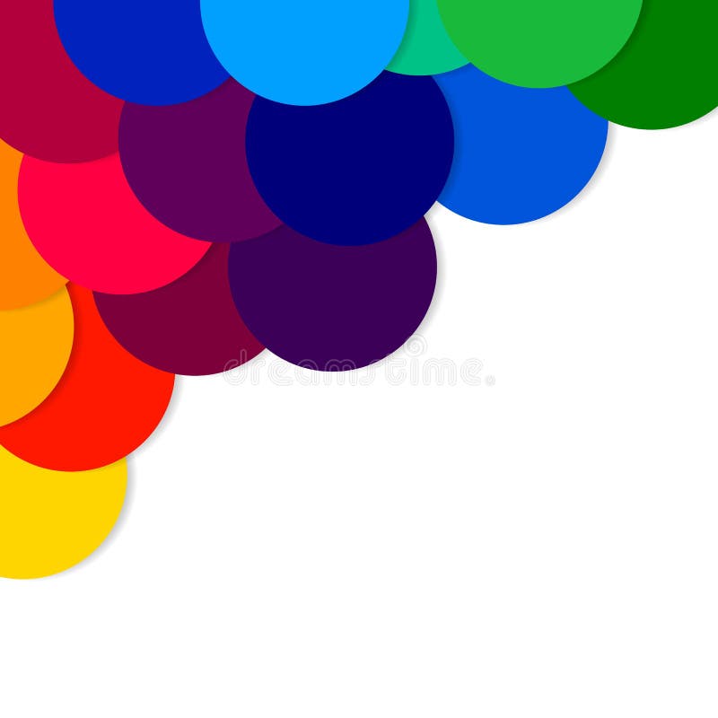 Colorful graphic design stock illustration. Illustration of elements ...