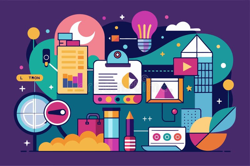 A Colorful Graphic Illustrates Various Customizable Features for ...