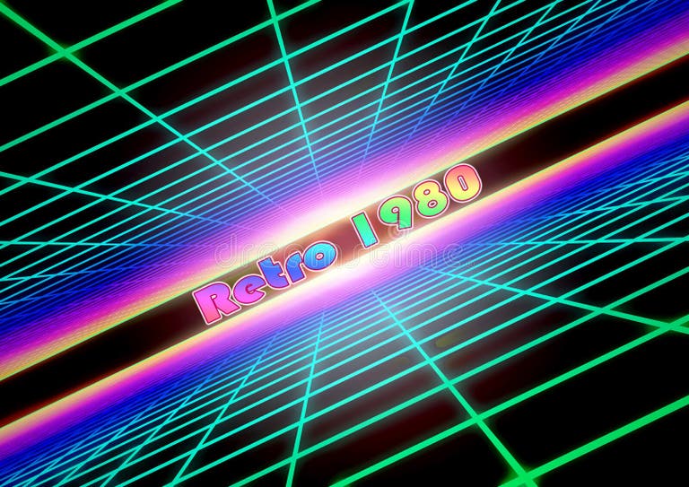 Retro Grid Lines Stock Illustrations – 23,766 Retro Grid Lines Stock ...