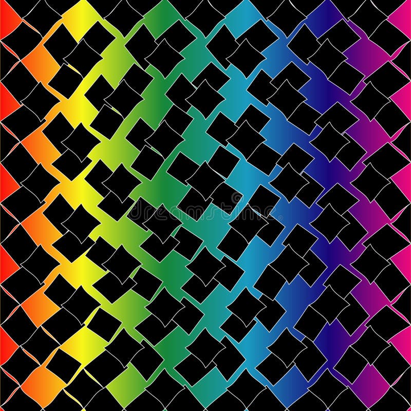 Colorful Grid Pattern stock vector. Illustration of angle - 37917458