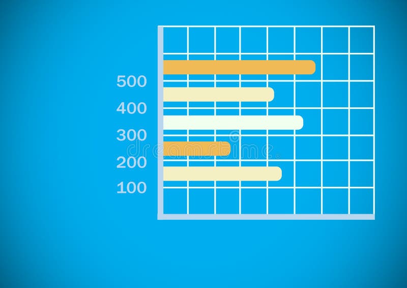 Colorful Grid Chart Statistics Stock Illustration - Illustration of ...