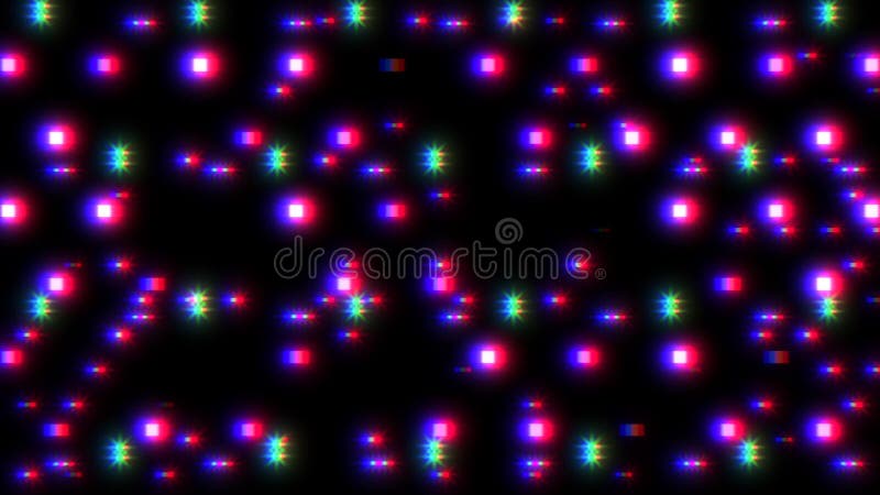 Colorful Grid Pattern of Red, Blue, and Green Dots on a Black ...