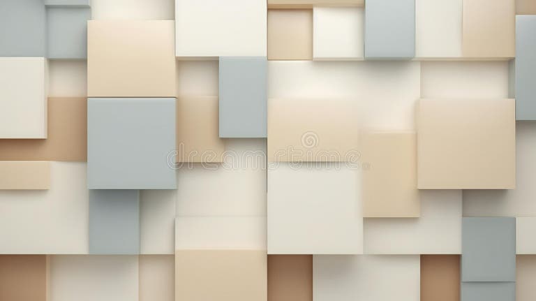 A Colorful Grid Pattern on a Wall. Generative Ai Stock Illustration ...