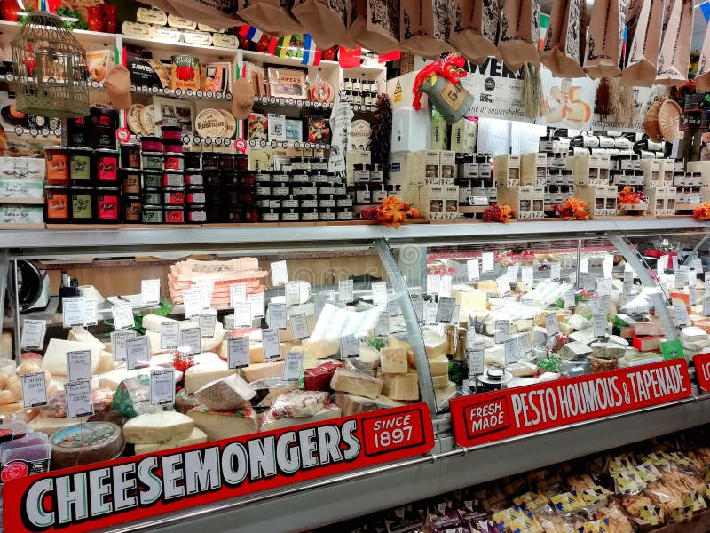 Colorful Grocery Store Products in Shelves Editorial Photo - Image of ...