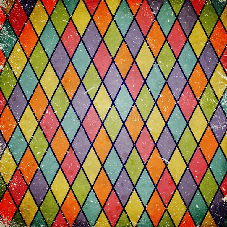 Harlequin Pattern Stock Illustrations – 6,499 Harlequin Pattern Stock ...