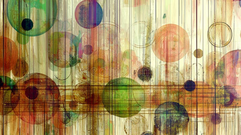 Colorful Grunge Pattern Creating a Distressed Vintage Background Stock ...