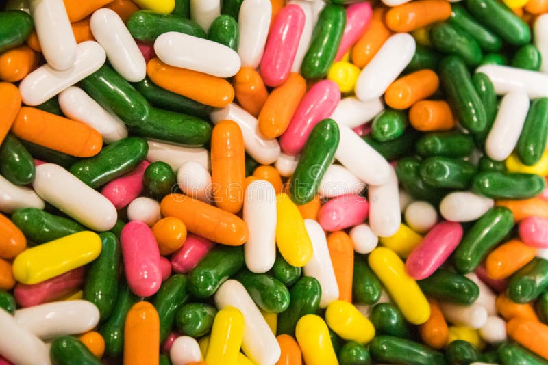 Colorful Gummy Candy stock photo. Image of diabetes - 139624896