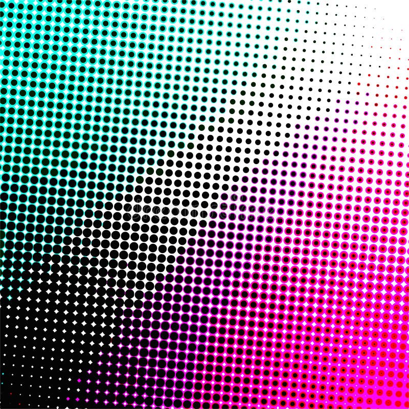 Colorful Halftone Background Stock Image - Image of blue, colorful ...