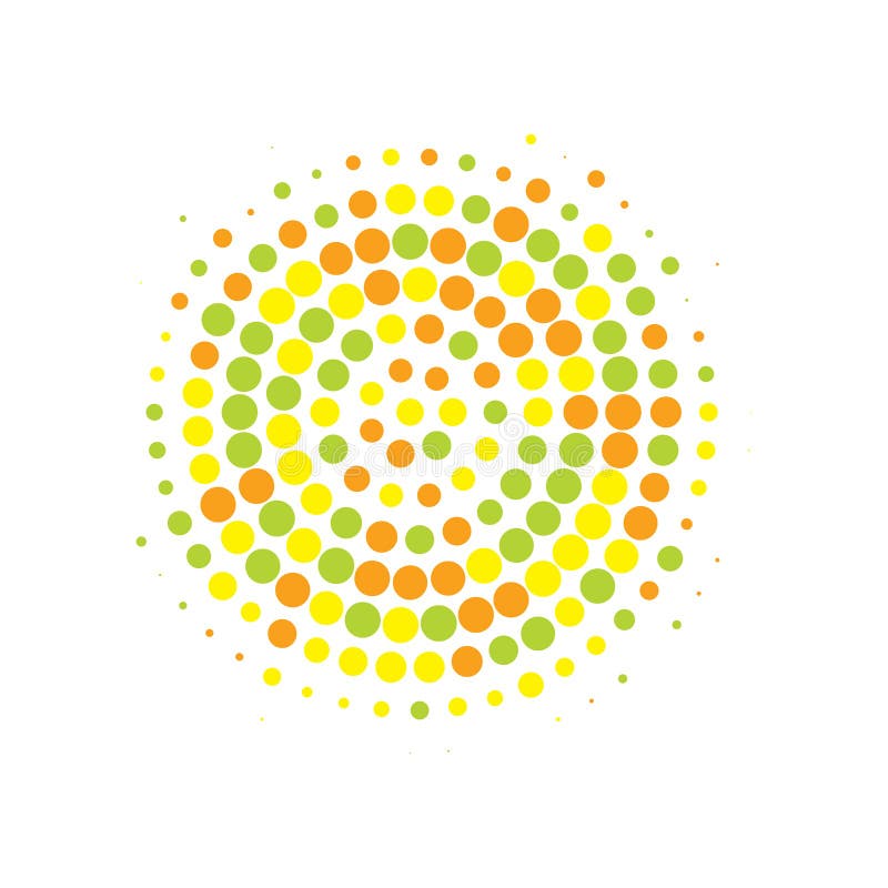 Colorful Halftone Modern. Abstract Backdrop. Texture Art. Dot Art ...