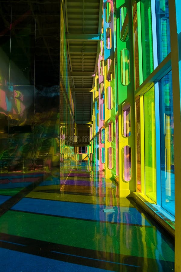 Colorful hall wide stock image. Image of transparent, yellow - 4818571