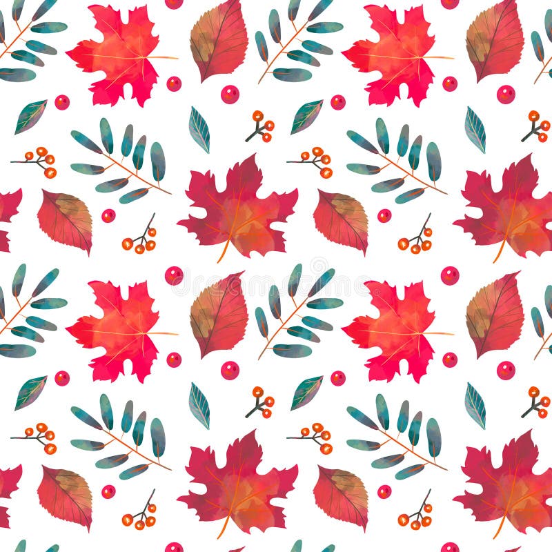Thanksgiving Seamless Pattern Stock Vector - Illustration of cartoon ...