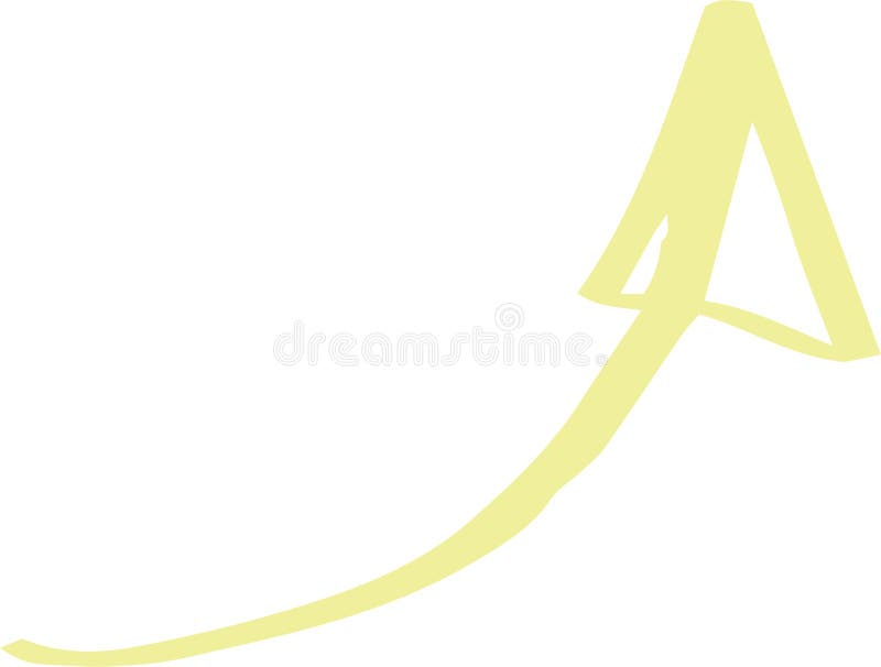 Colorful Hand Drawn Cute Various Appearance Arrows Stock Vector ...