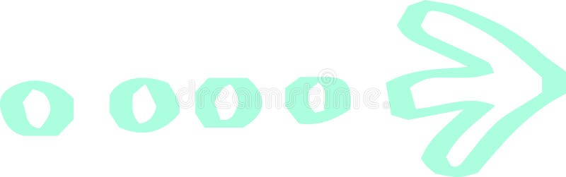 Colorful Hand Drawn Cute Various Appearance Arrows Stock Vector ...