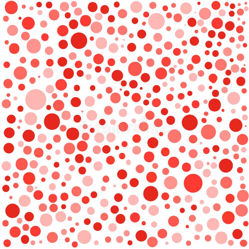 Colorful Hand Drawn Dots Abstract Background Stock Illustration ...