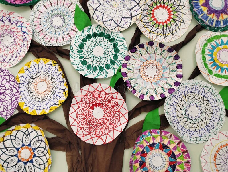 Hand Drawn Pattern Close Up Stock Photo - Image of seamless, hand ...