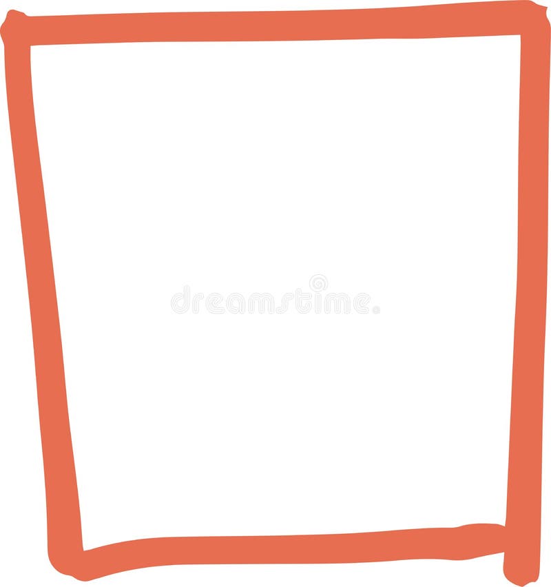 Colorful Hand-drawn Rectangle Stock Vector - Illustration of design ...