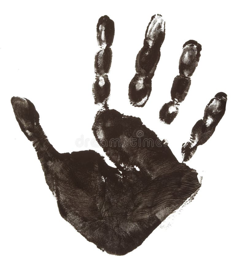 Colorful hand prints stock image. Image of drawing, draw - 10357439