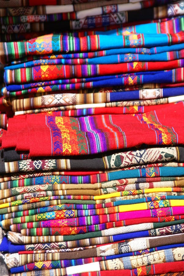 Colorful handmade blankets stock image. Image of artesan - 6316711