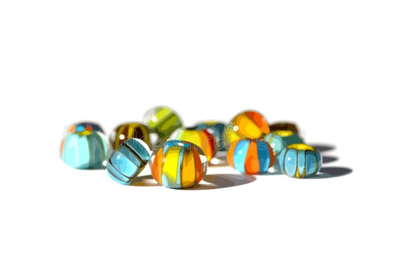 Lampwork Beads Stock Illustrations – 3 Lampwork Beads Stock ...