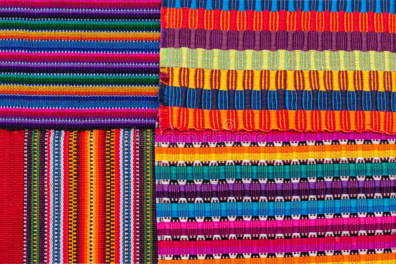 The Guatemalan Textile stock photo. Image of latin, color - 131960580