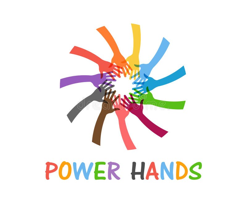 People Hands teamwork Logo stock vector. Illustration of people - 41568253