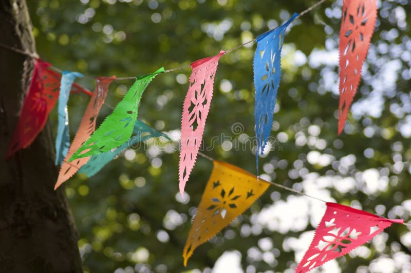 Colorful Hanging Decorations Stock Photo - Image of colourful, colorful ...