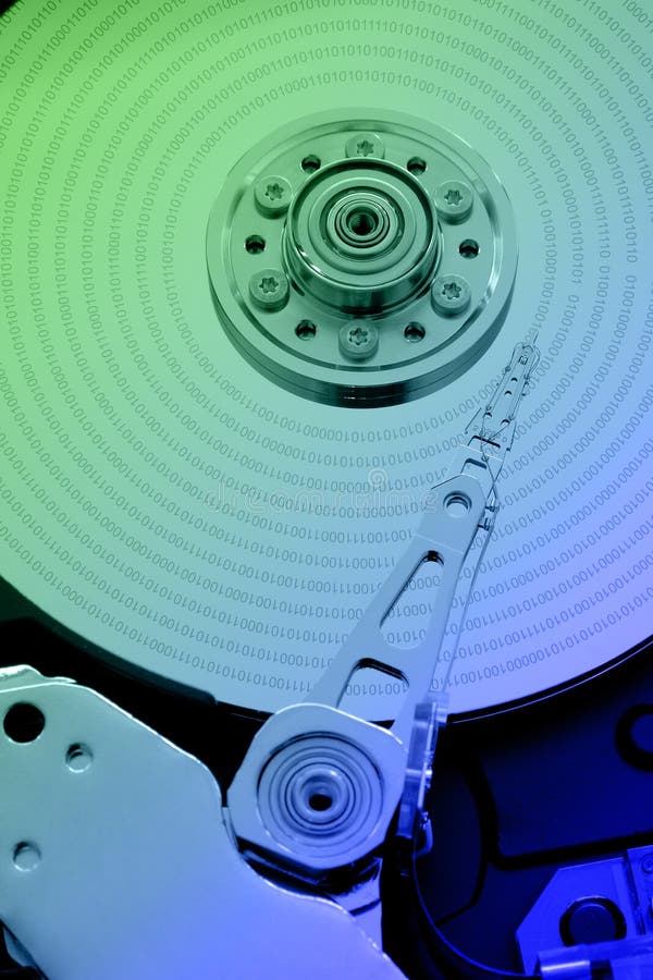 Colorful Hard Disk memory stock image. Image of bytes - 1470691