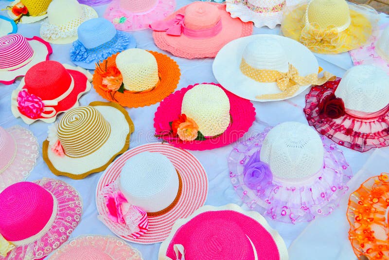 Colorful hat stock image. Image of classic, female, wear - 33856305