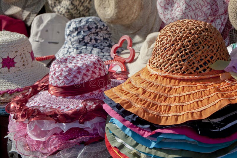 Colorful Hats stock image. Image of abstract, headwear - 18357675