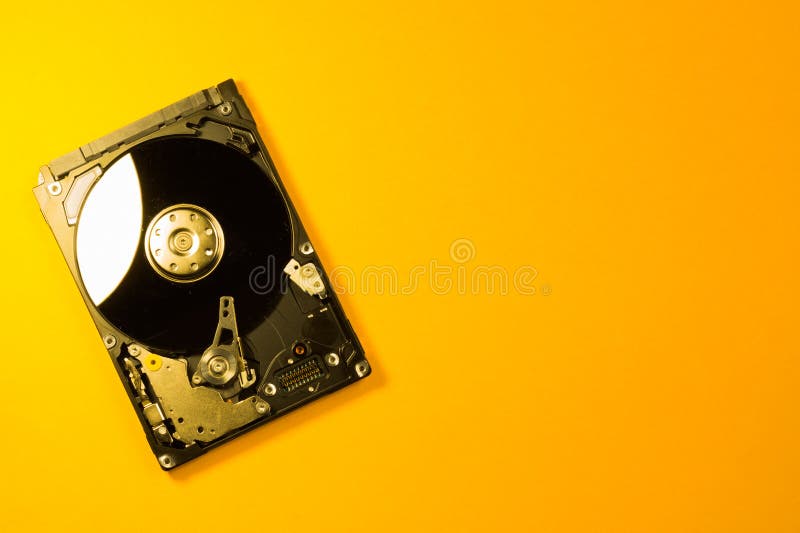 Colorful Hdd. Open Hard Disk Drive. the Concept of Data Storage. Data ...