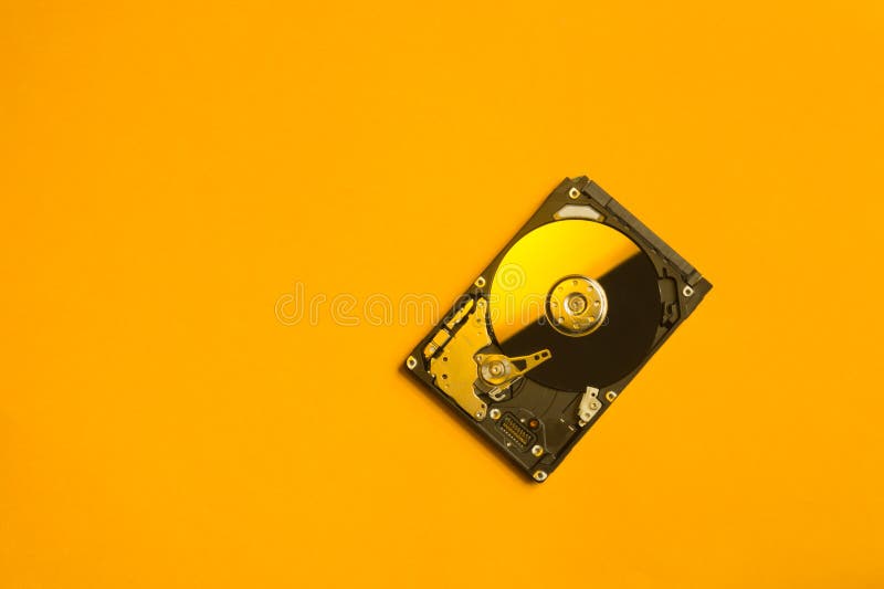 Colorful Hdd. Open Hard Disk Drive. the Concept of Data Storage. Data ...