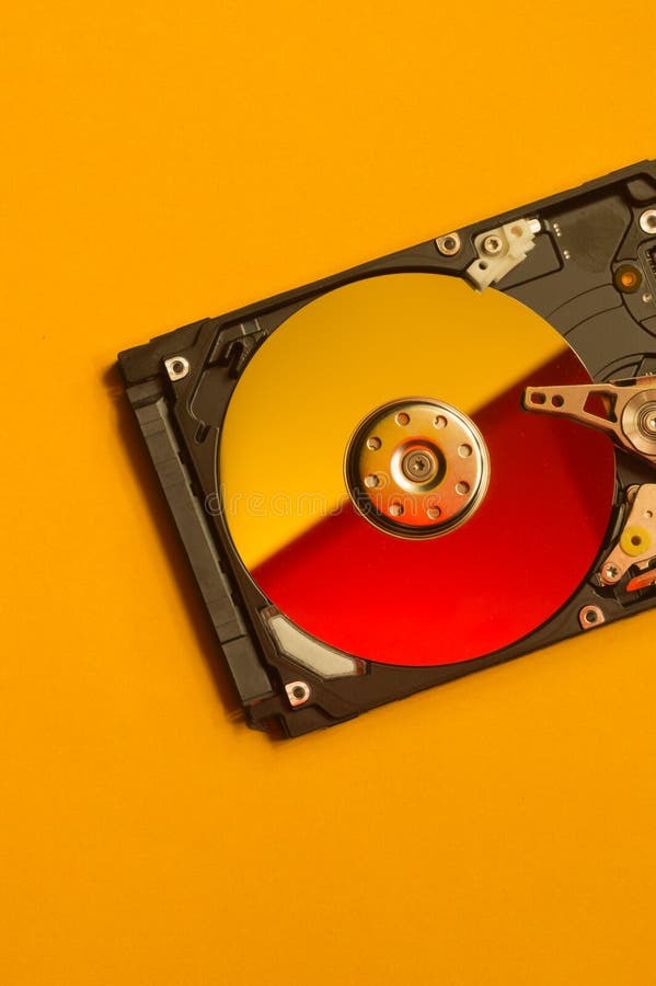 Colorful Hdd. Open Hard Disk Drive. the Concept of Data Storage. Data ...