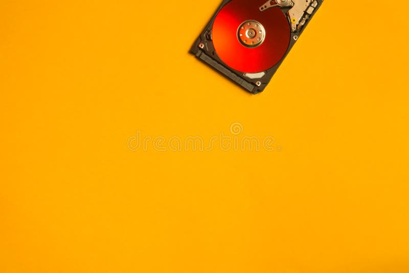 Colorful Hdd. Open Hard Disk Drive. the Concept of Data Storage. Data ...