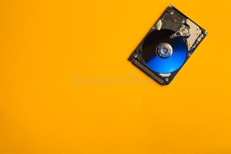 Colorful Hdd. Open Hard Disk Drive. the Concept of Data Storage. Data ...
