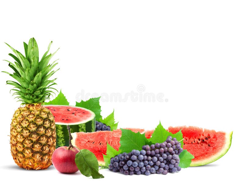 Colorful Healthy Fresh Fruit Stock Image - Image of tropical, lifestyle ...
