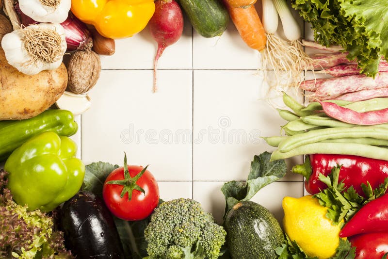 Colorful Healthy Fresh Vegetables Stock Photo - Image of macro, garden ...