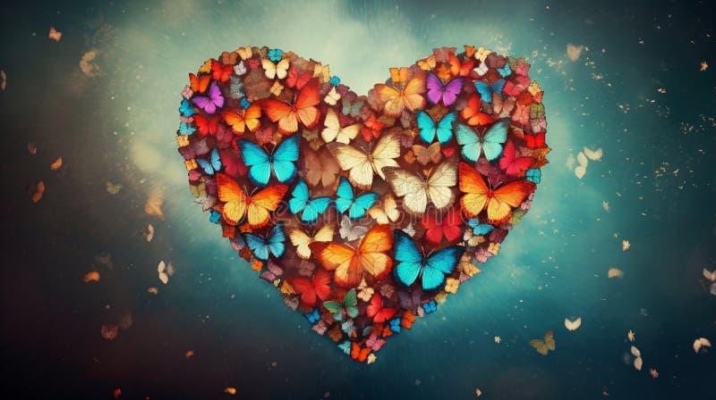 Colorful Heart-Shaped Objects: a Cheerful Display of Love and Romance ...