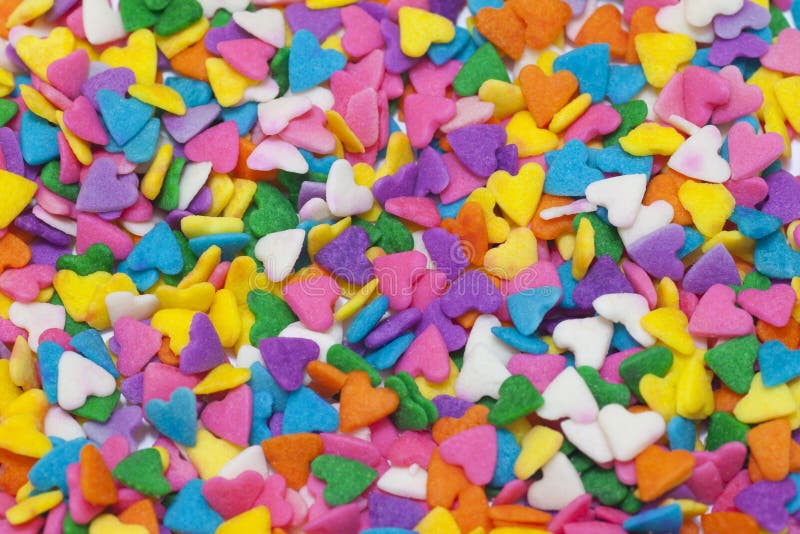 Colorful Hearts stock photo. Image of color, design, loving - 18986362