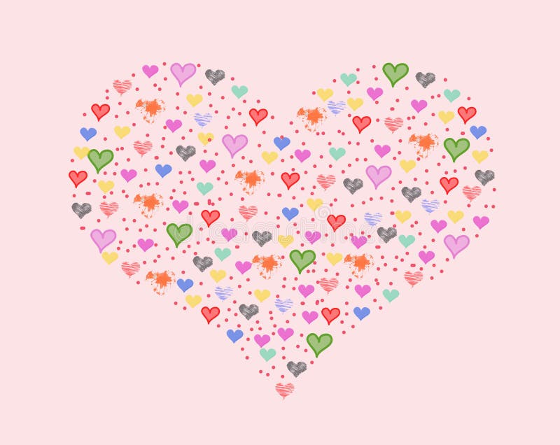 Mini Hearts Stock Illustrations – 339 Mini Hearts Stock Illustrations ...
