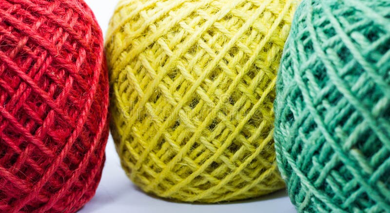 Colorful hemp rope rolls stock image. Image of abstract - 57982637