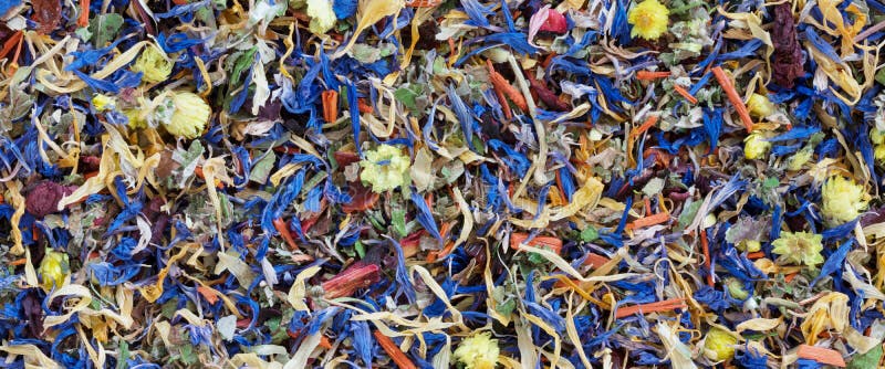 Colorful herbal mix stock image. Image of macro, colors - 178285711