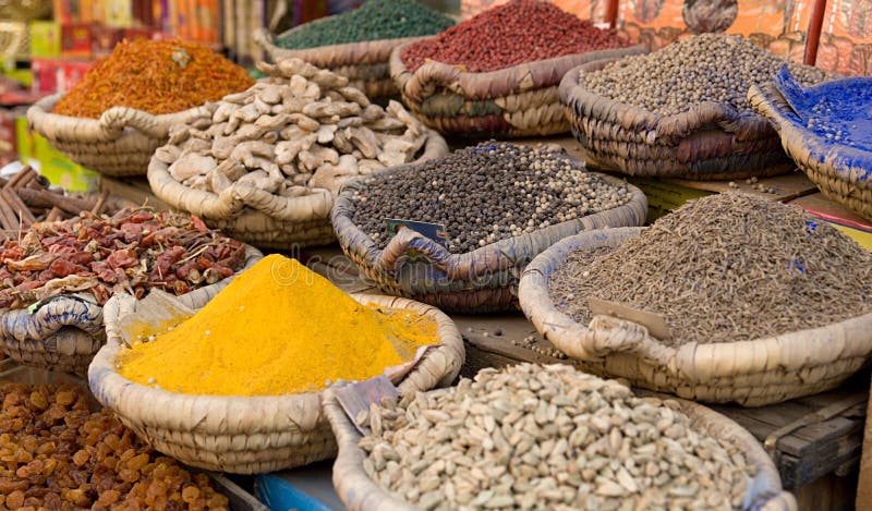 Colorful Herbs stock photo. Image of condiment, yellow - 3332248