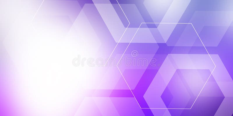 Colorful Hexagons Pattern. Geometric Abstract Background with Simple ...