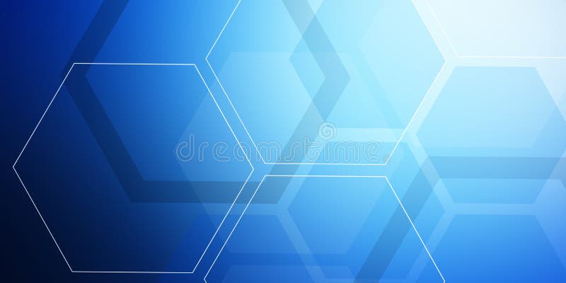 Colorful Hexagons Pattern. Geometric Abstract Background with Simple ...