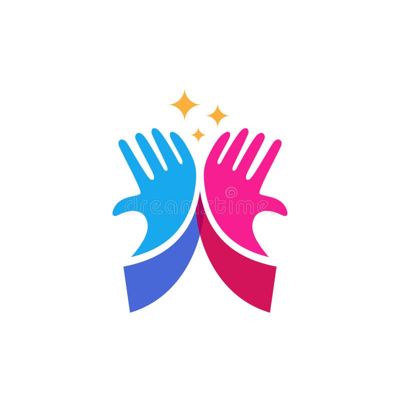 High Five Logo Stock Illustrations – 1,974 High Five Logo Stock ...