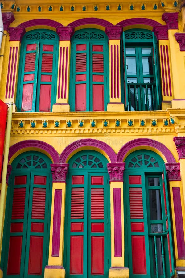 Little India, Singapore stock image. Image of asia, hotel - 35229551