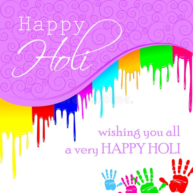 Colorful Holi Background stock vector. Illustration of abstract - 37564664